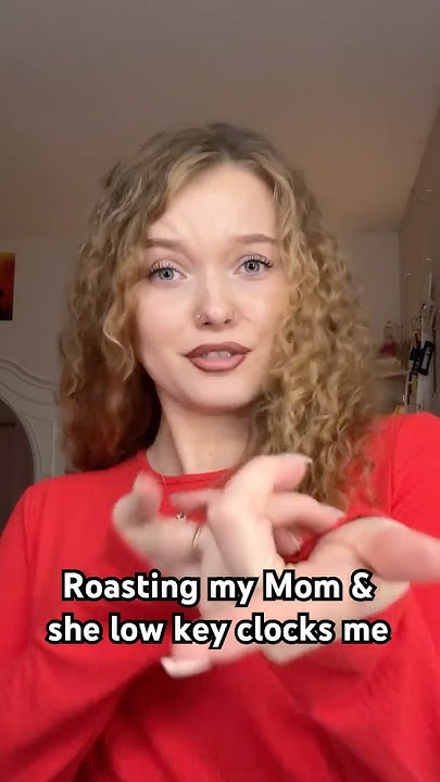Roasting my Mom & she low key clocks me 🫢 #shorts #trending #foryou #funny #fyp #mom #relatable ...