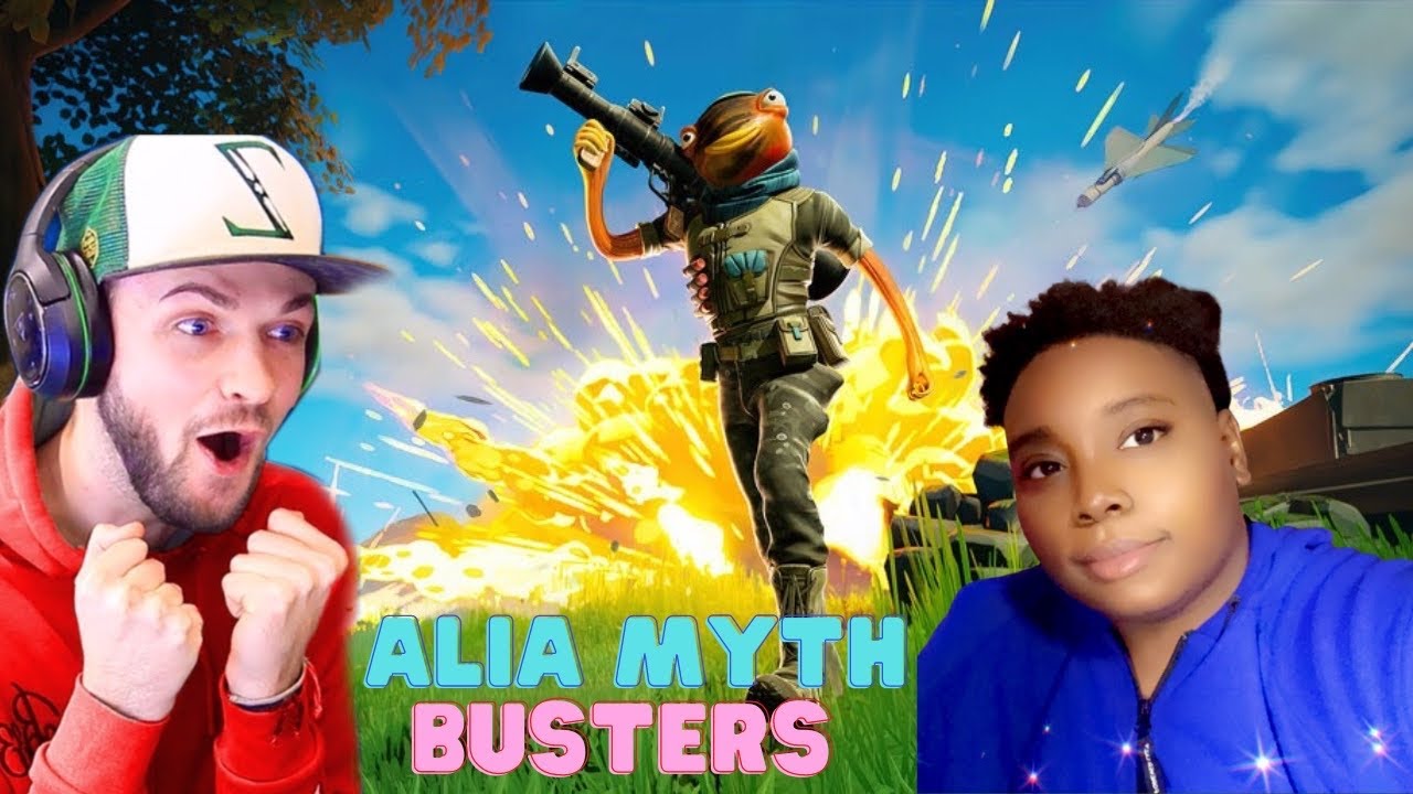 Reacting to ALIA"s MYTH BUSTERS in Fortnite Chapter 4 Video - YouTube