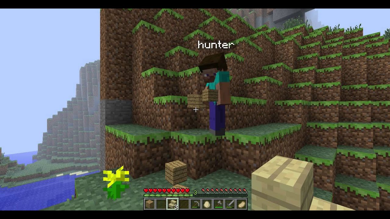 Minecraft multiplayer survival gameplay part 2: trying not to die - YouTube