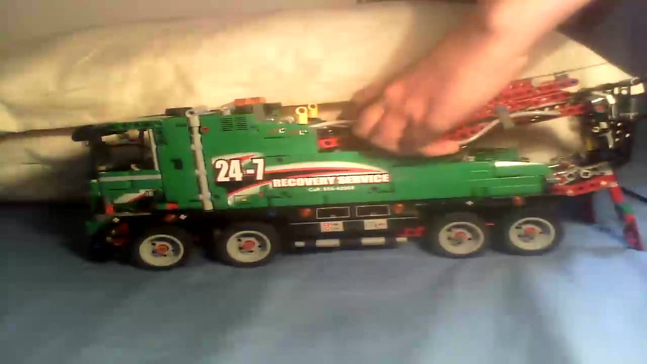Lego technic recovery truck - YouTube