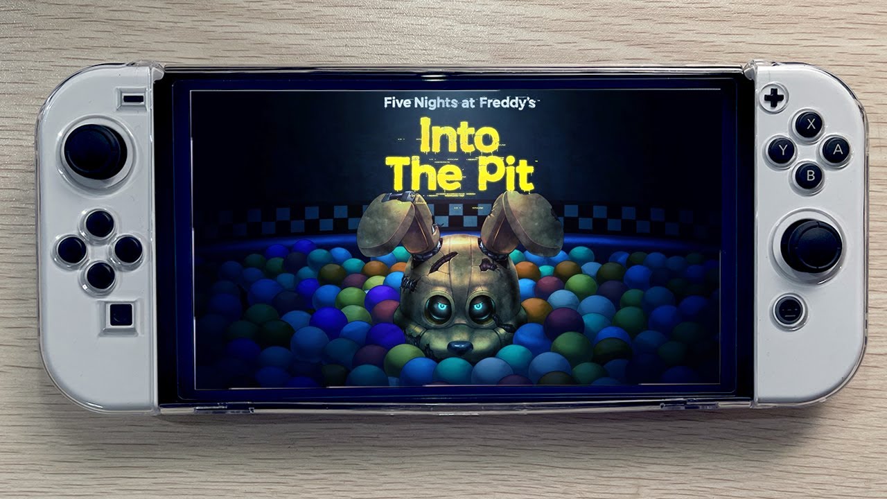 Five nights at freddy's : Into the Pit nintendo switch oled gameplay ...