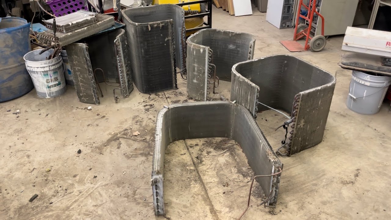 Recycling Copper Coils - YouTube