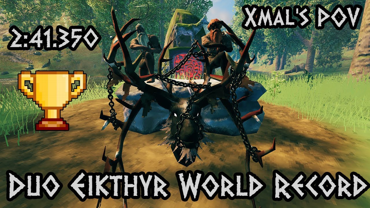 Valheim - Duo Eikthyr RSG World Record 2:41 w/ ‪@Archy2Cold - YouTube