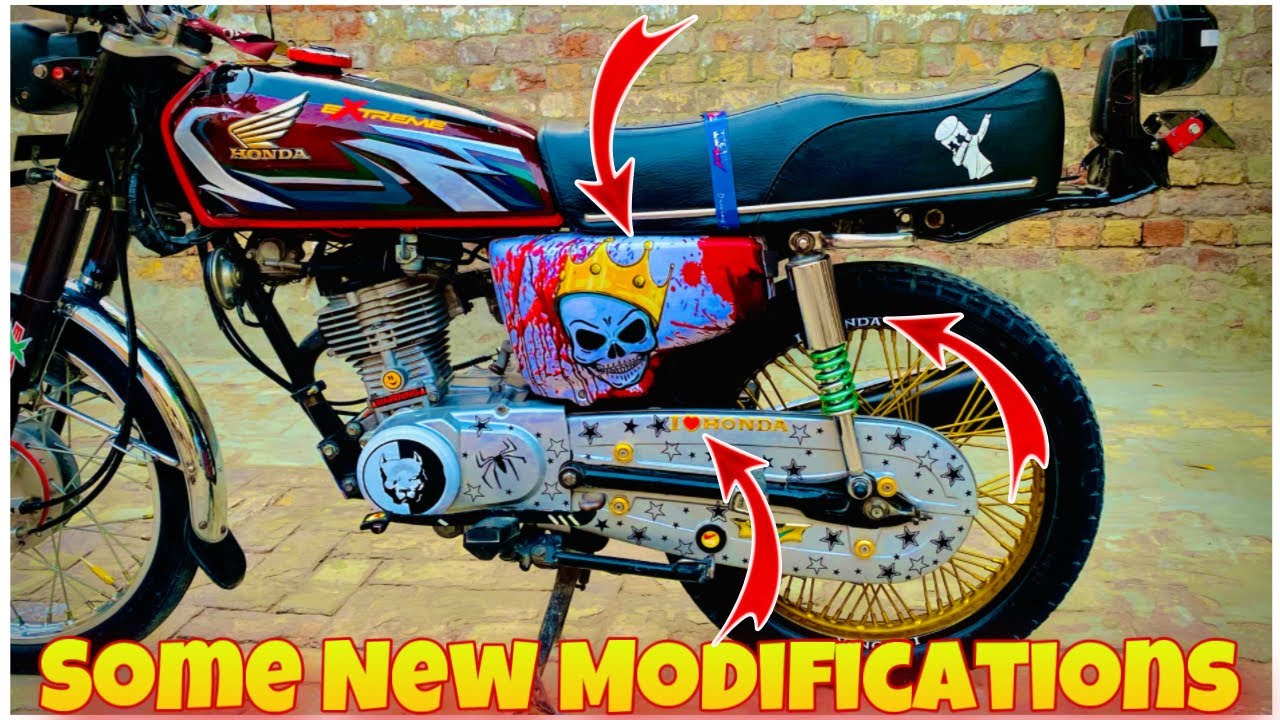 Tiktok trending Honda 125 | Best Modified Honda 125 Tiktok - YouTube