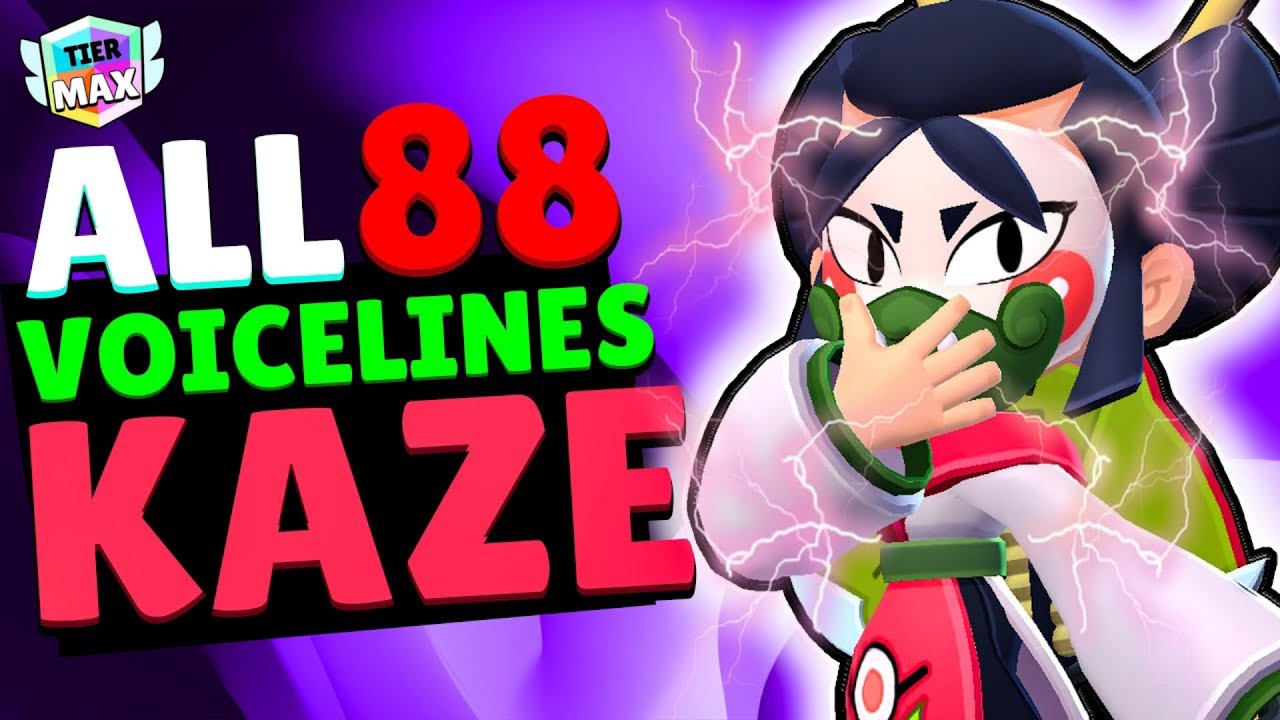All 88 Kaze Ninja & Geisha Voicelines | New Ultra Legendary Brawler # ...