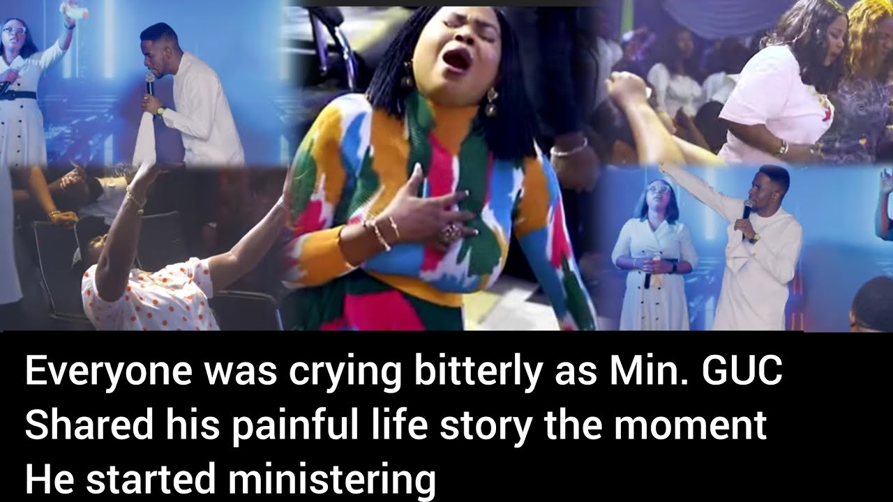Everyone was crying bitterly as Min. GUC shared his painful life story ...