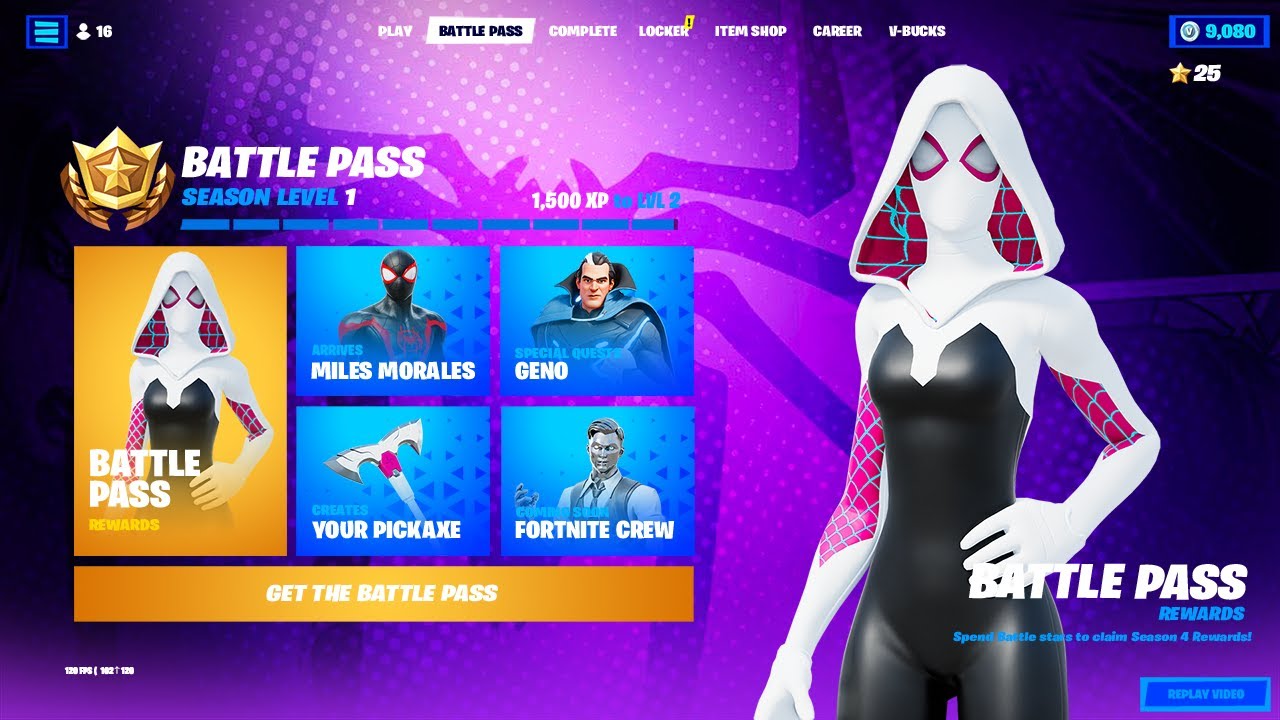 *NEW* FORTNITE SEASON 4 UPDATE! BATTLE PASS SKINS, TRAILER, MAP CHANGES ...
