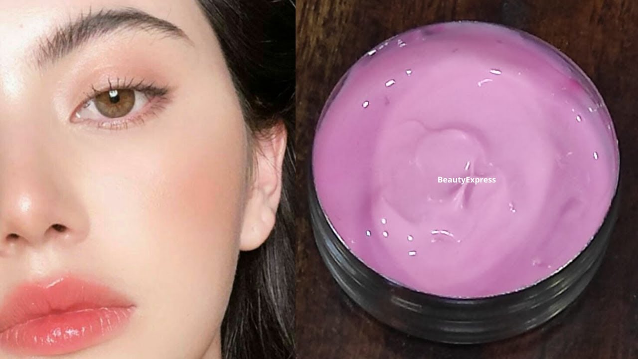 No Makeup Natural Pinkish Look | DIY Cream Blush For Natural Looking ...