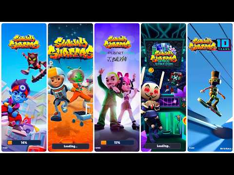 Best Of Subway Surfers - Houston 2021, Space Station 2021, Iceland 2022, Seoul 2023 & Istanbul 2024
