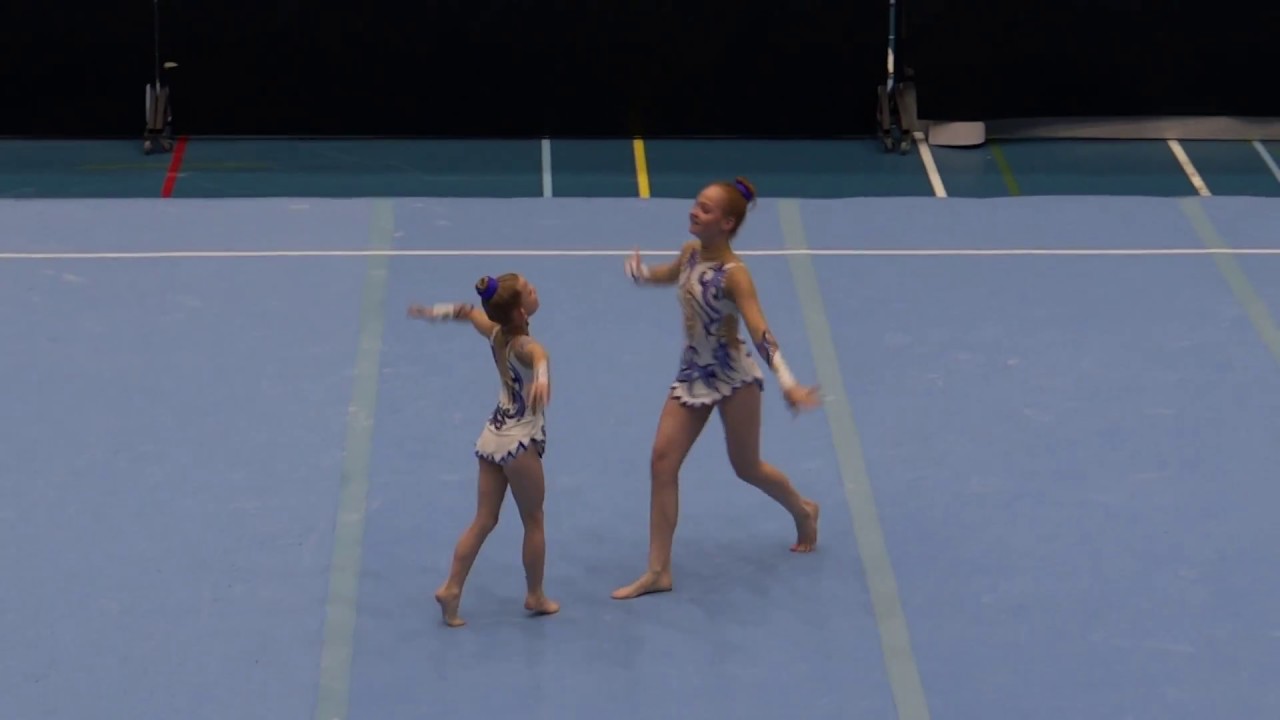 Robin Hooijenga & Anna Koster, IAG Finals 2017, Youth 8-15, 1st place ...