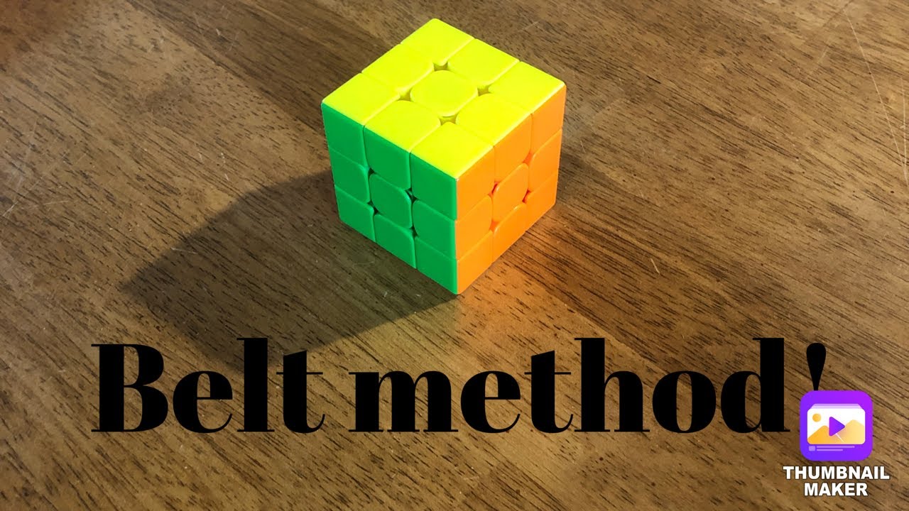 New Rubik’s cube method to try out! (Belt method) - YouTube