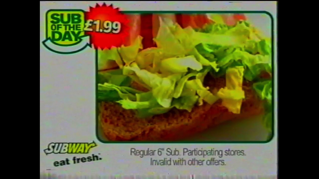 Subway Sub of the Day Commercial 2007 - YouTube