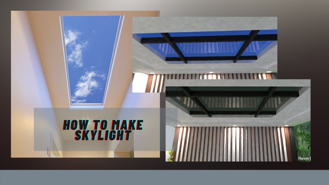 How to make glass ceiling tutorial || Planner 5d - YouTube