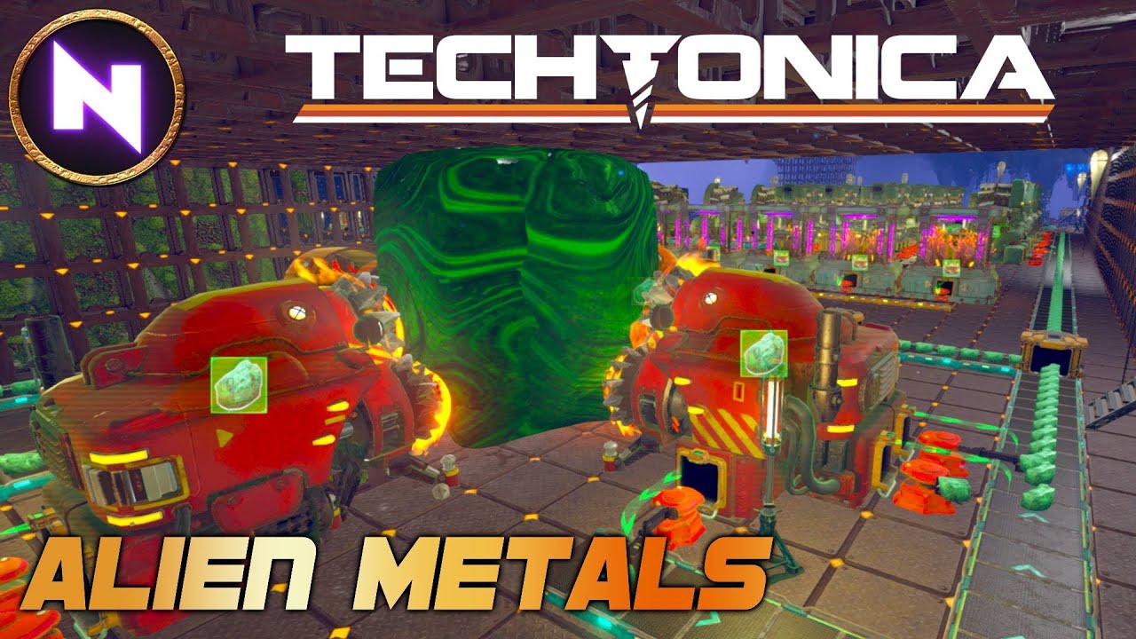 Alien Technology: ATLANTUM Mega Refinery | 07 | Techtonica Early Access ...