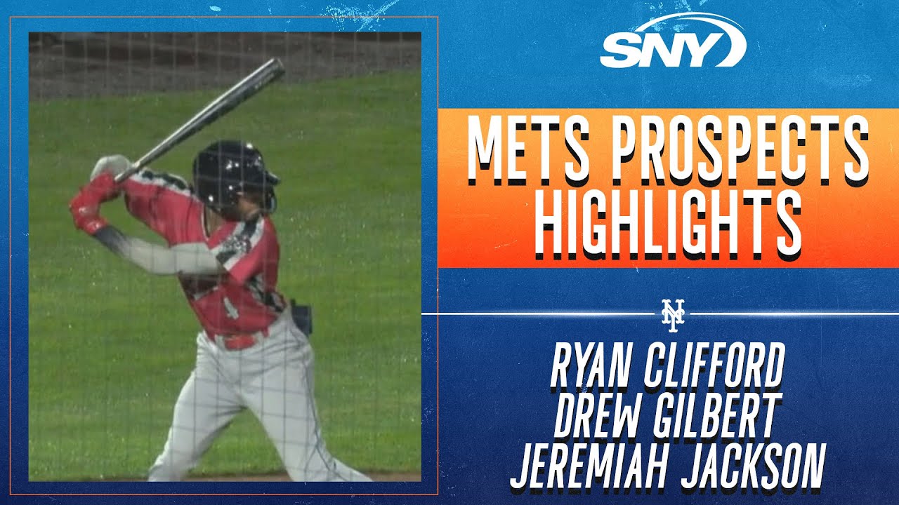 See Mets prospects Ryan Clifford, Drew Gilbert & Jeremiah Jackson in ...
