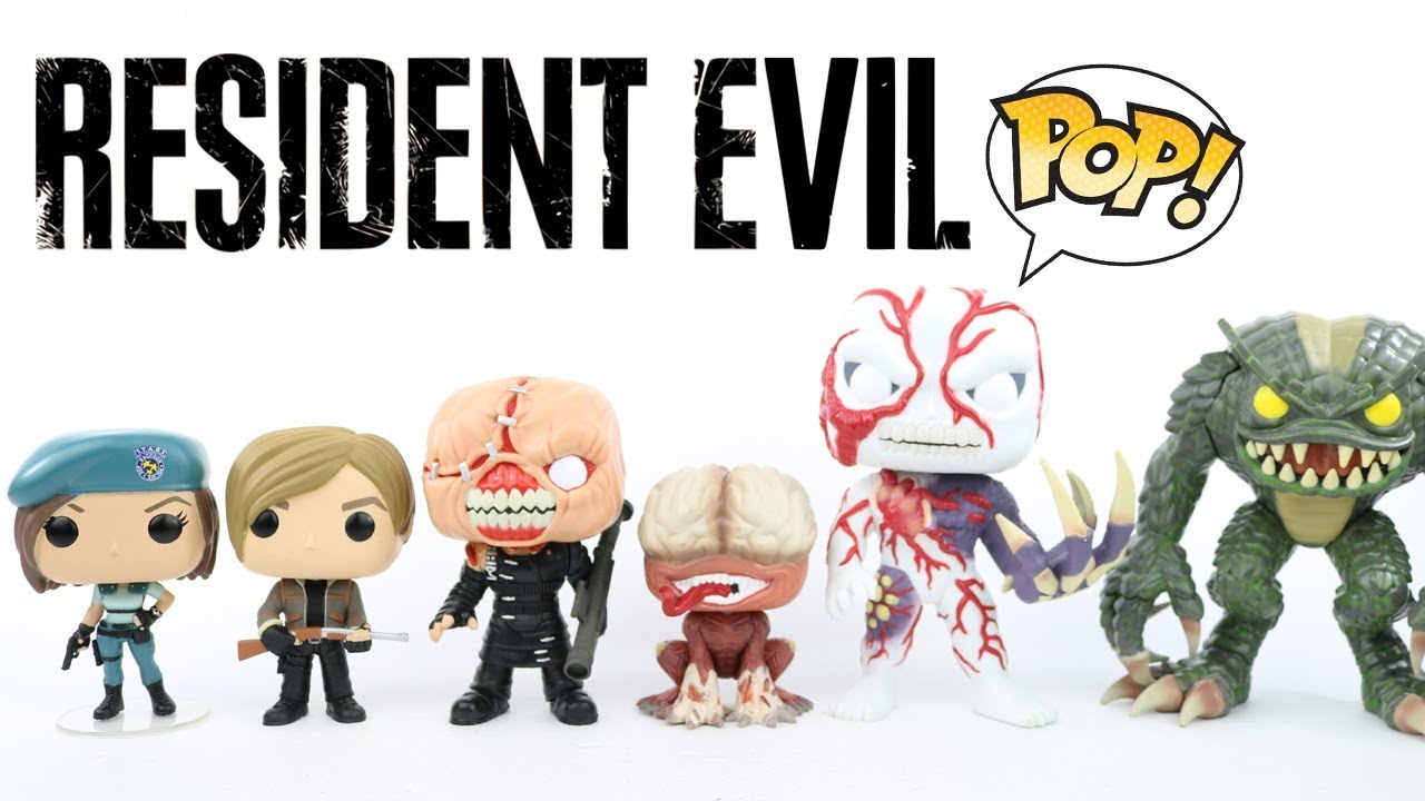Resident Evil Funko POP Coleção Completa [Review] brinquedo boneco game ...