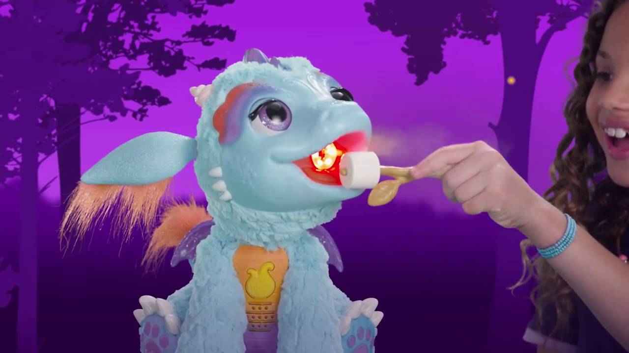 Hasbro - FurReal Friends - Torch, My Blazin Dragon - AU - YouTube