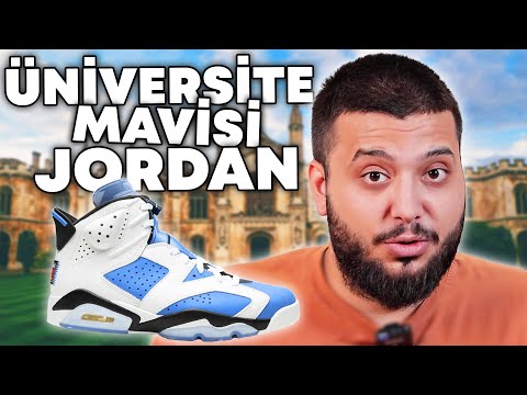 Sağlam Bir Basketbol Ayakkabısı - Air Jordan 6 Retro UNC Blue