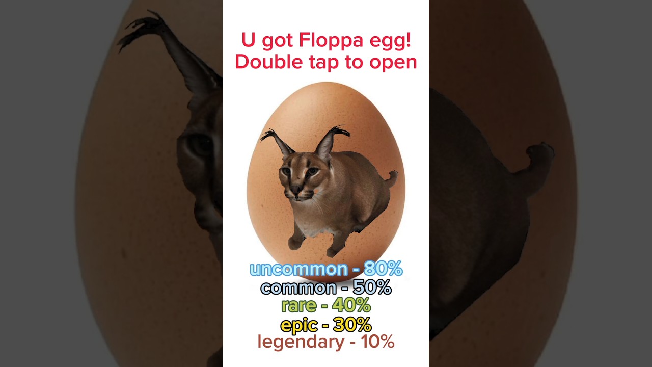 Floppa Egg #egg #floppa #meme - YouTube