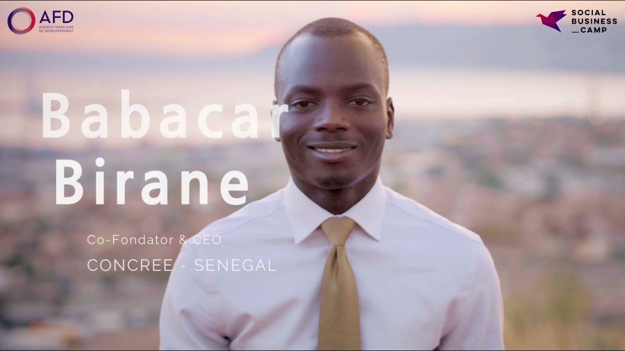 Social Business Camp - Pitch Participant - Babacar Birane, CONCREE ...