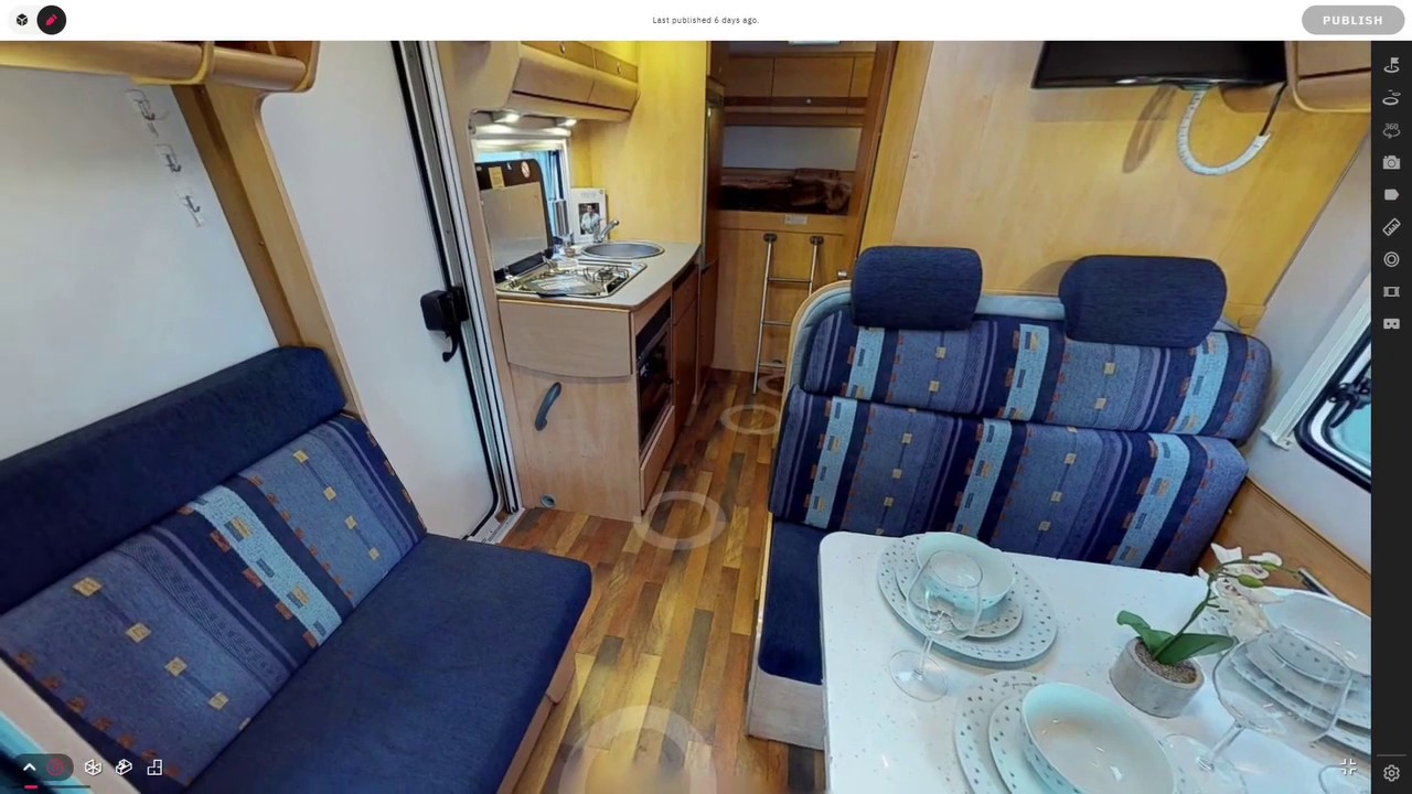 Dethleffs Sunlight T65 Motorhome Walk-Through 3D Tour - YouTube