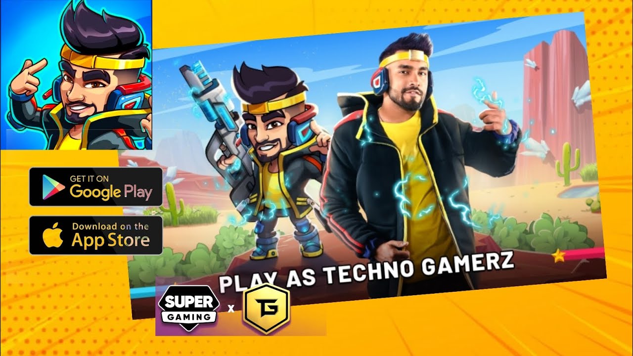 Playing Techno Gamerz Game - YouTube