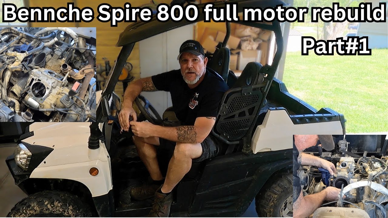 Is it just the top end? Bennche Spire 800 motor build Part#1 - YouTube
