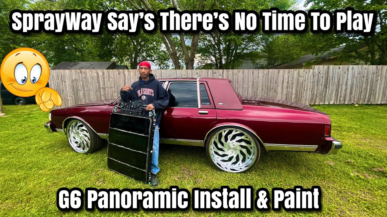 G6 Panoramic Sunroof Install & Paint On The Box Chevy Caprice LS ...