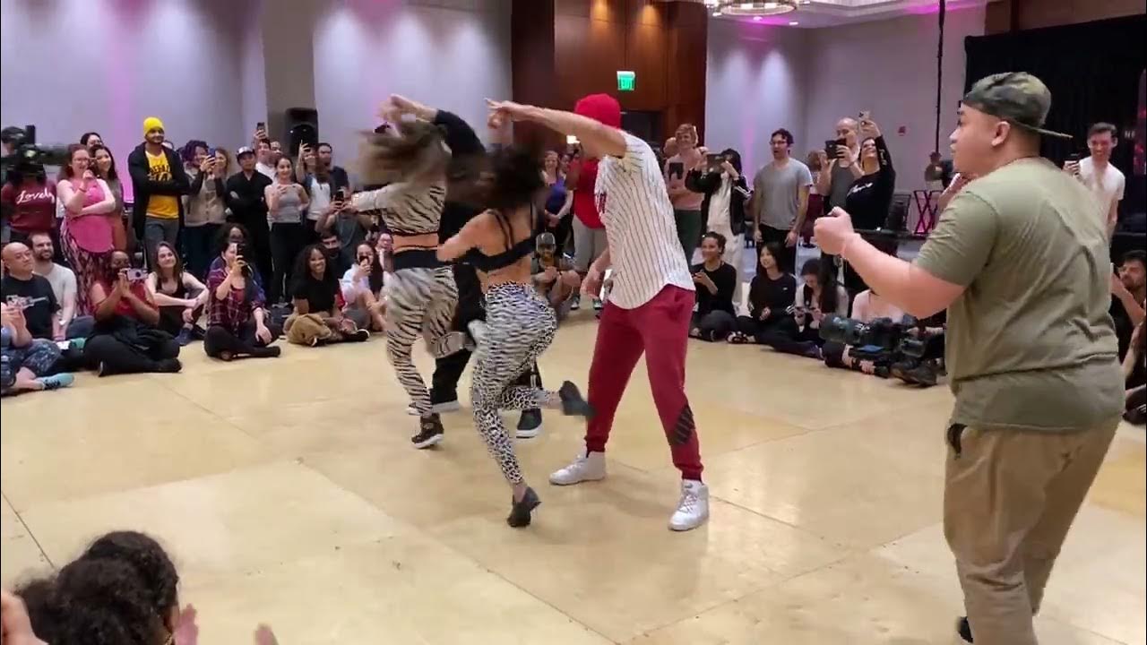 2022/04/09 Paulo & Luisa Zouk Demo (Zouk Heat Saturday - Hips) - YouTube