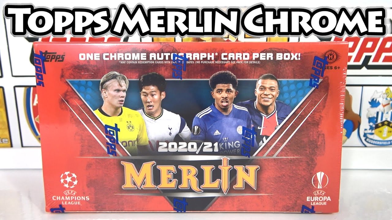 Opening A Topps Merlin Chrome Hobby Box | Guaranteed Chrome Autograph ...