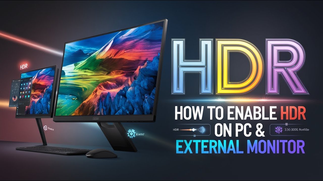 Acer 2k monitor | How to Enable HDR on PC & External Monitor #hdr - YouTube