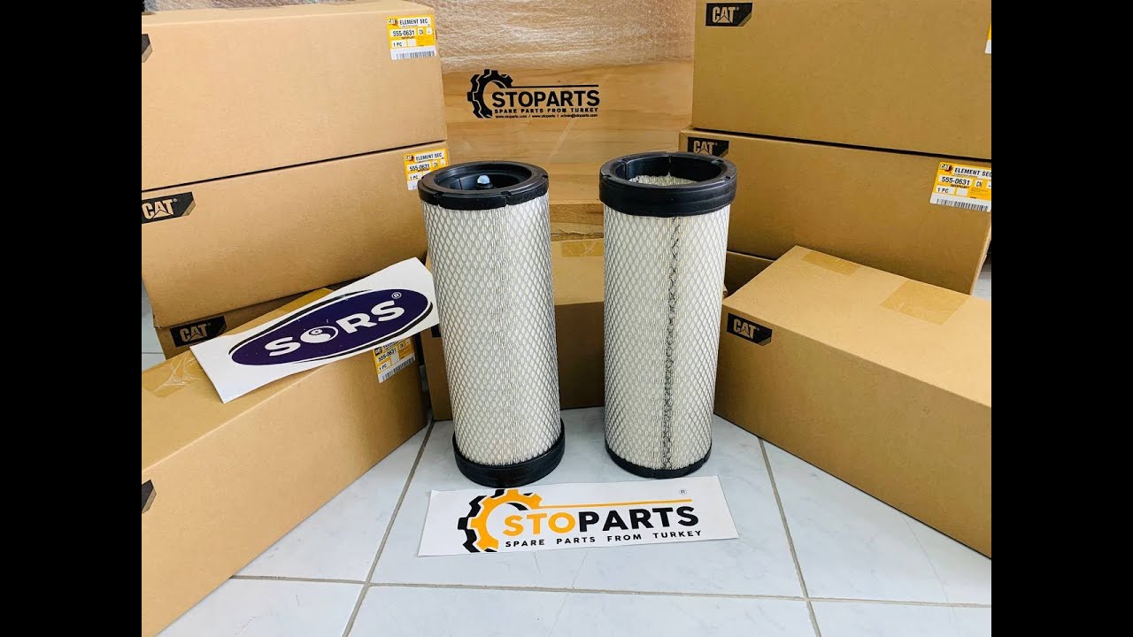 ELEMENT FILTER 5550631 FOR CATERPILLAR (GENUINE) - YouTube