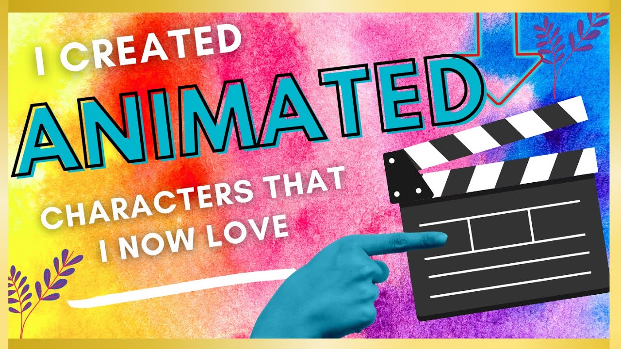 I FINALLY CREATED AN ANIMATED CHARACTER!!! - YouTube