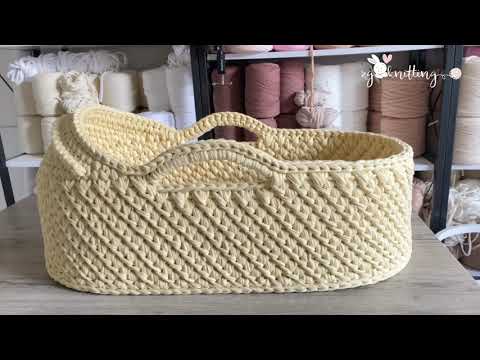 Sonsuzluk Model Örgü Bebek Puseti Yapımı #infinitybabybasket #puset 