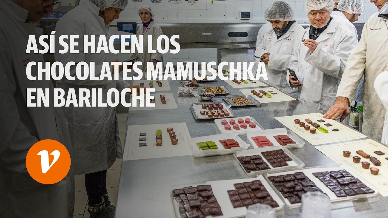 Así se hacen los chocolates Mamuschka en Bariloche - YouTube