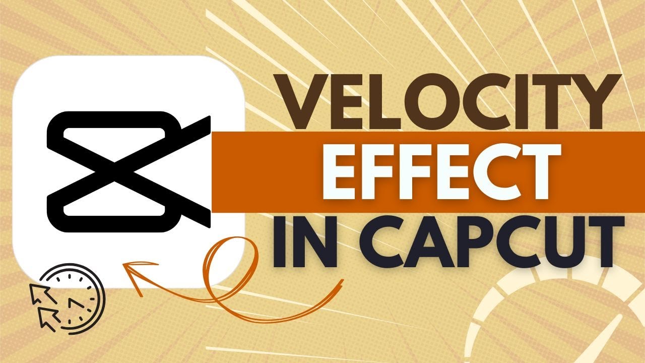 How to Add Velocity Effects in Capcut - CapCut Tutorial - YouTube