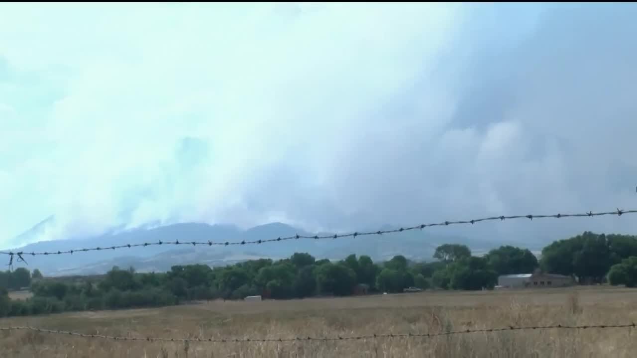 Latest on the Spring Fire - Sunday morning - YouTube