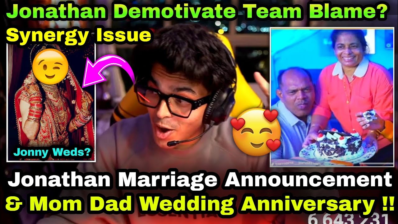 Jonathan On His Marriage Announcement😮 Jonathan Mom Dad Wedding ...