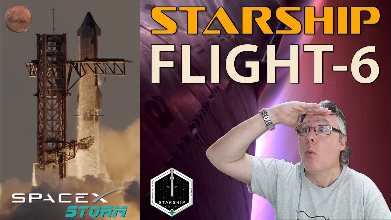 ¡STARSHIP: Misión FLIGHT TEST 6! 🚀 ¡A por todas! 💪 - YouTube