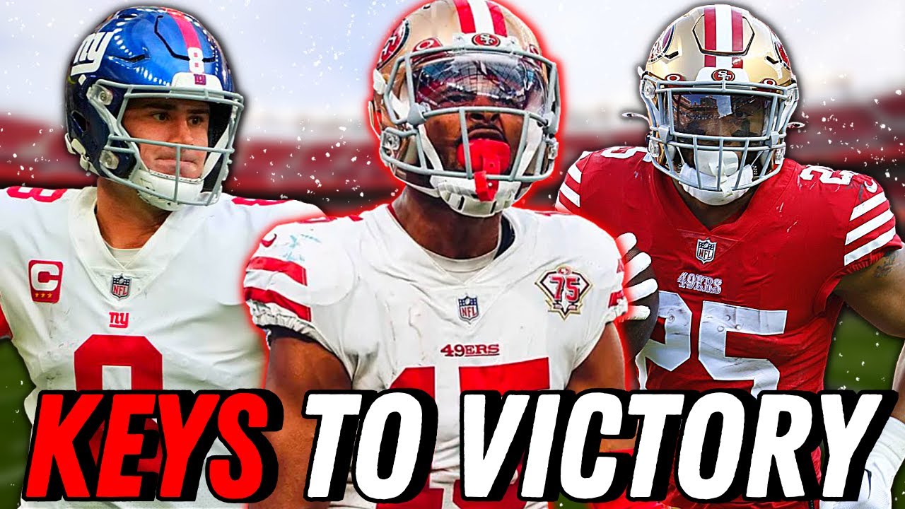 🔑 49ers THREE Keys To VICTORY Over The NY Giants - YouTube