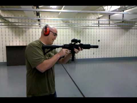 Double Diamond Suppressed M16 9mm - YouTube