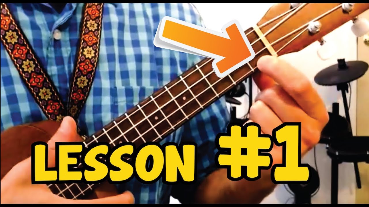 How to Play Ukulele Tutorial For KIDS! Beginner Lesson 1 of 5 - YouTube