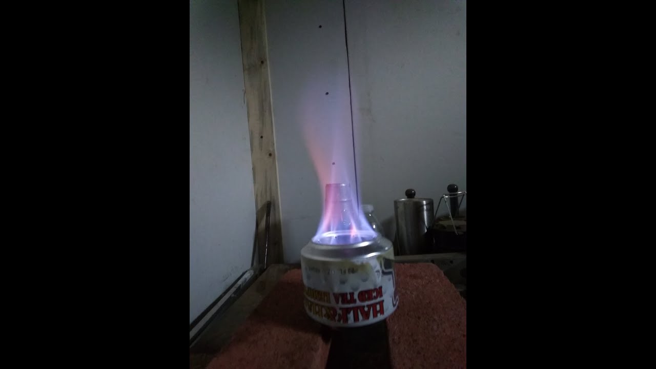 Indoor Methanol Heater - YouTube