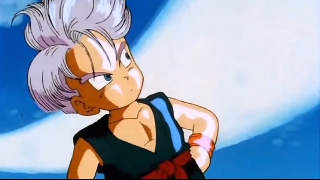 Goten and Trunks Use Energy Blast - YouTube
