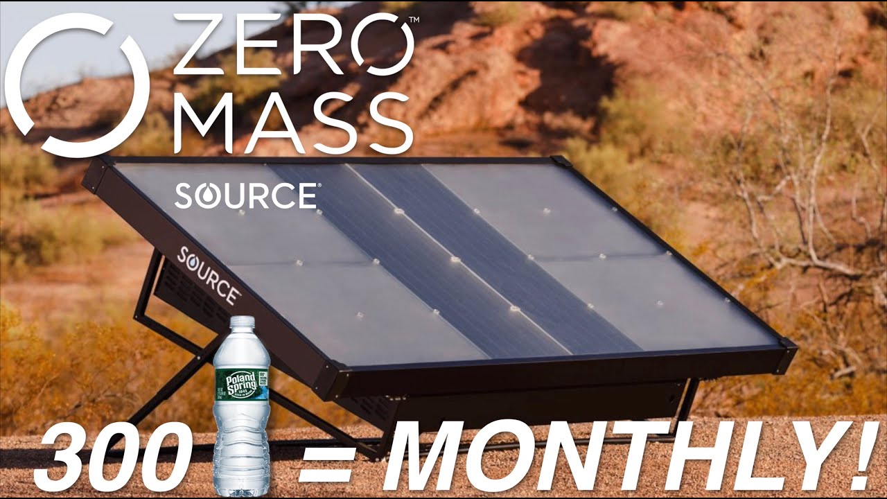 Zero Mass Water: Solar That Produces 300+ Bottles Monthly - YouTube