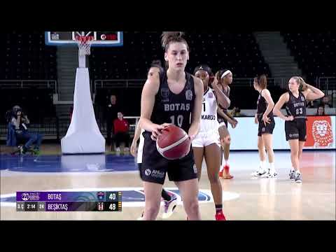 Sevgi Uzun | 12 Sayı / 10 Ribaund / 14 Asist / 1 Blok / 2 Top Çalma / 24 Verimlilik Puanı #botasspor