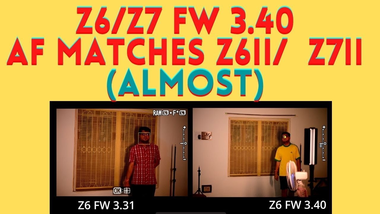 Z5,Z6,Z7 NOW AT PAR WITH Z6II/Z7II | NEW FIRMWARE | GREAT FUTURE FOR ...