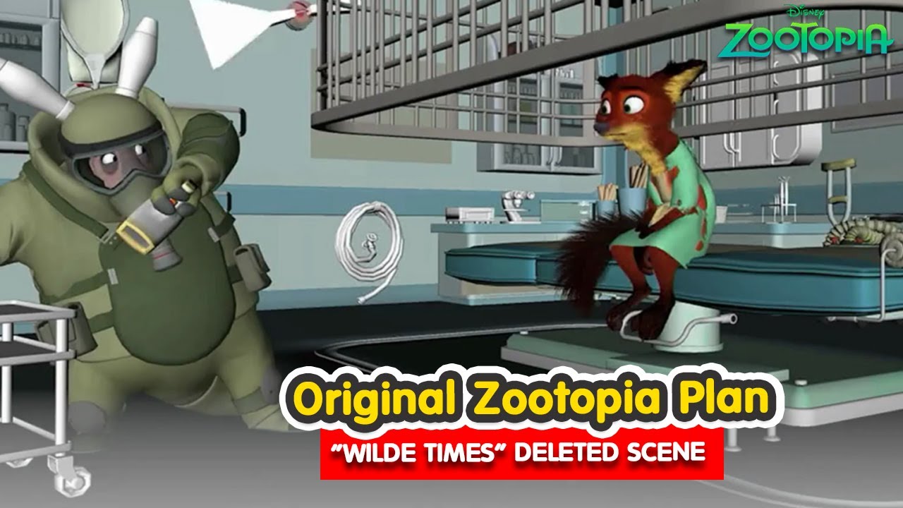 Zootopia’s Original Story Was Way Darker – Deleted Wilde Times Scene ...