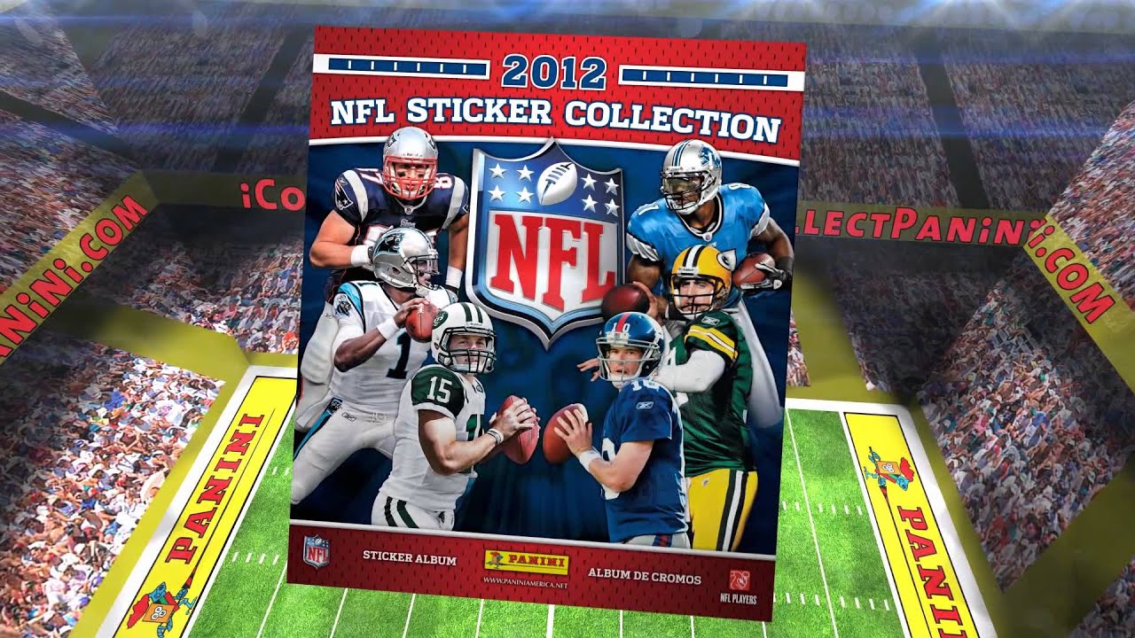Panini America's 2012 NFL Sticker & Album Collection Spot -- USA - YouTube