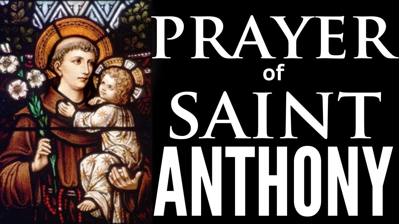 Saint Anthony Prayer - Litany of Saint Anthony - YouTube